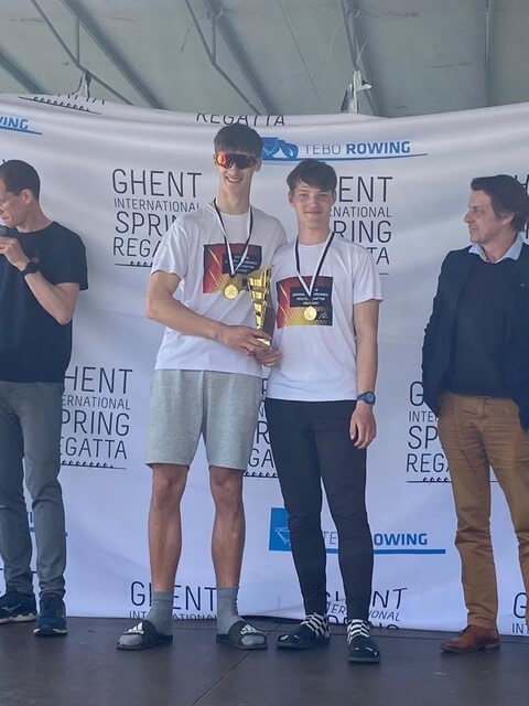 Timo Krings dominiert den Junior B-Einer auf der Gent International ...